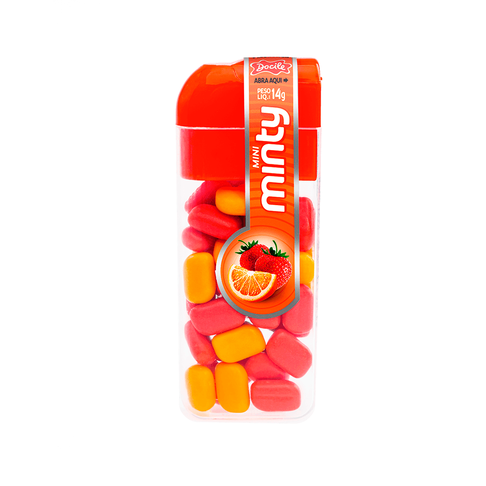 MINI MINTY LARANJA+MORANGO 12dpX12ptX14g